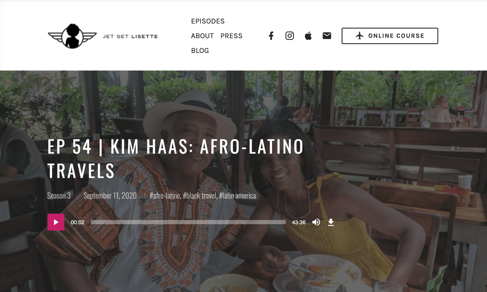 Media - Afro-Latino Travels With Kim Haas