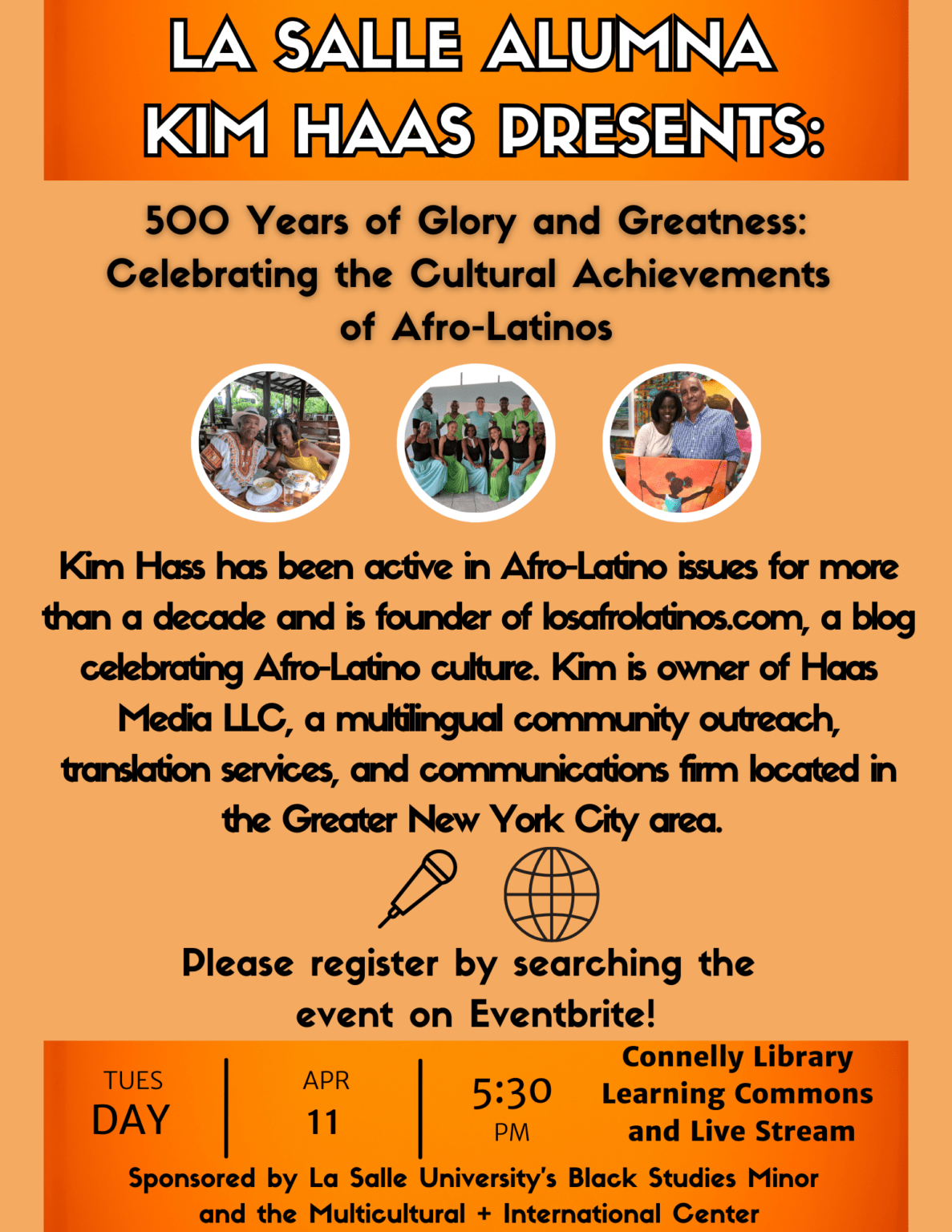 Events - Afro-Latino Travels With Kim Haas